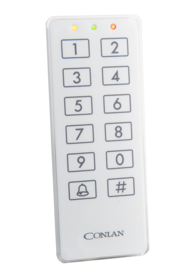 Conlan CT 1000 Kodetastatur, hvid